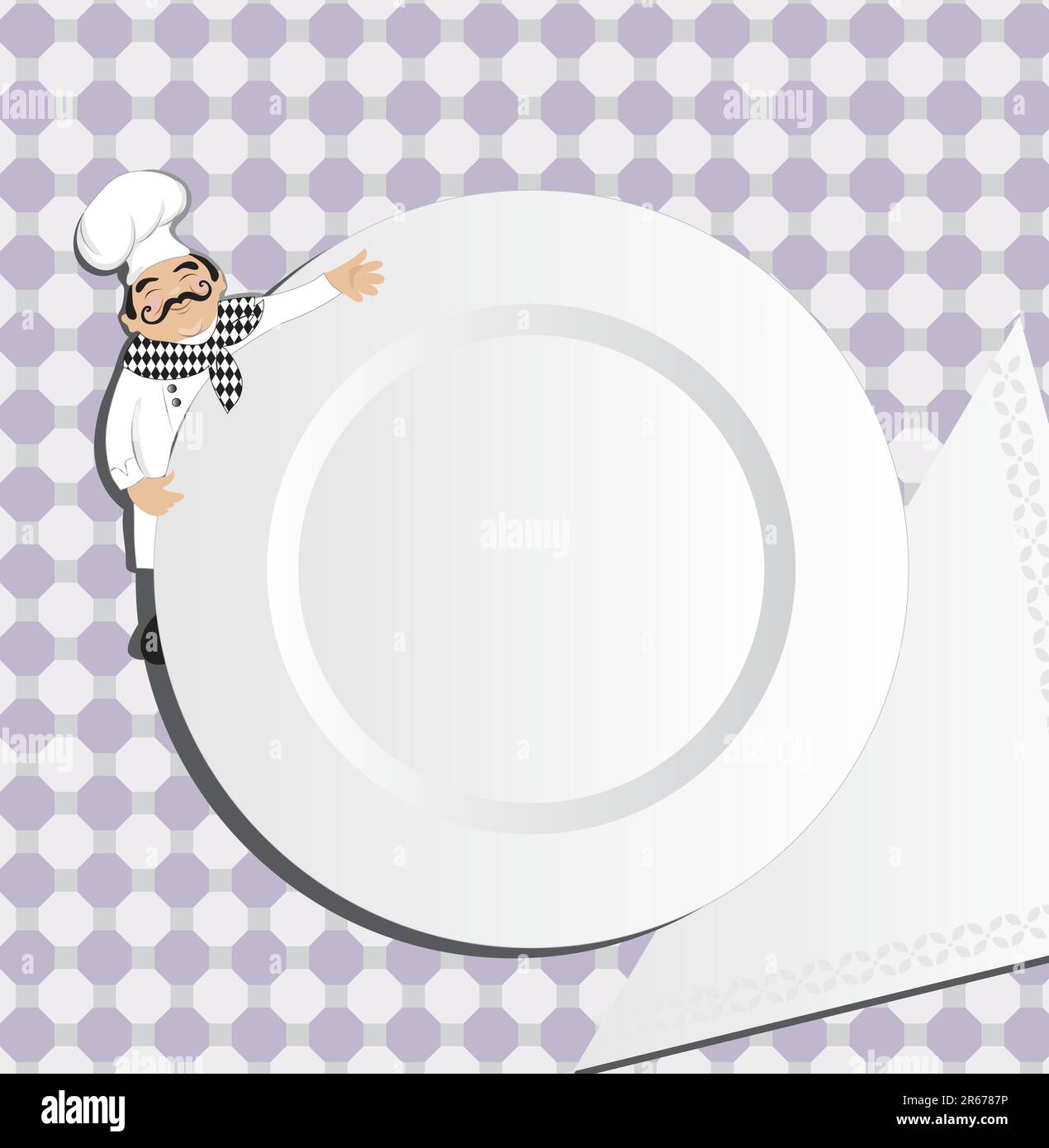 Tablet menu restaurant table order Stock Vector Images - Alamy