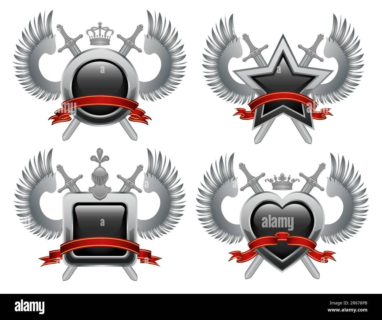 Coat of arms. Vector illustration Stock Vector Image & Art - Alamy