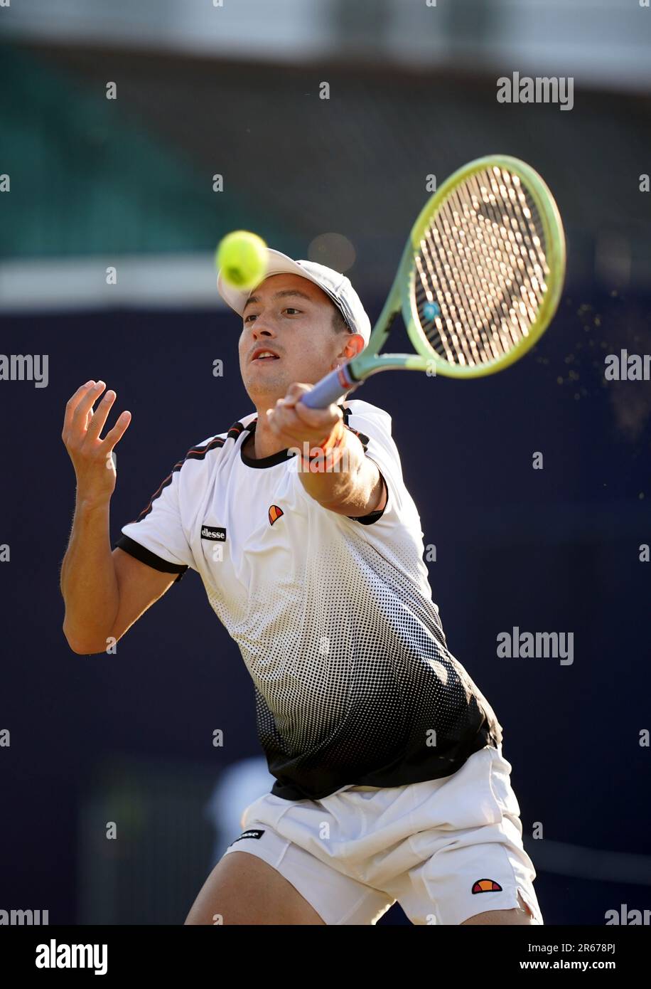 Ryan Peniston in action during their match against Jason Kubler (not ...