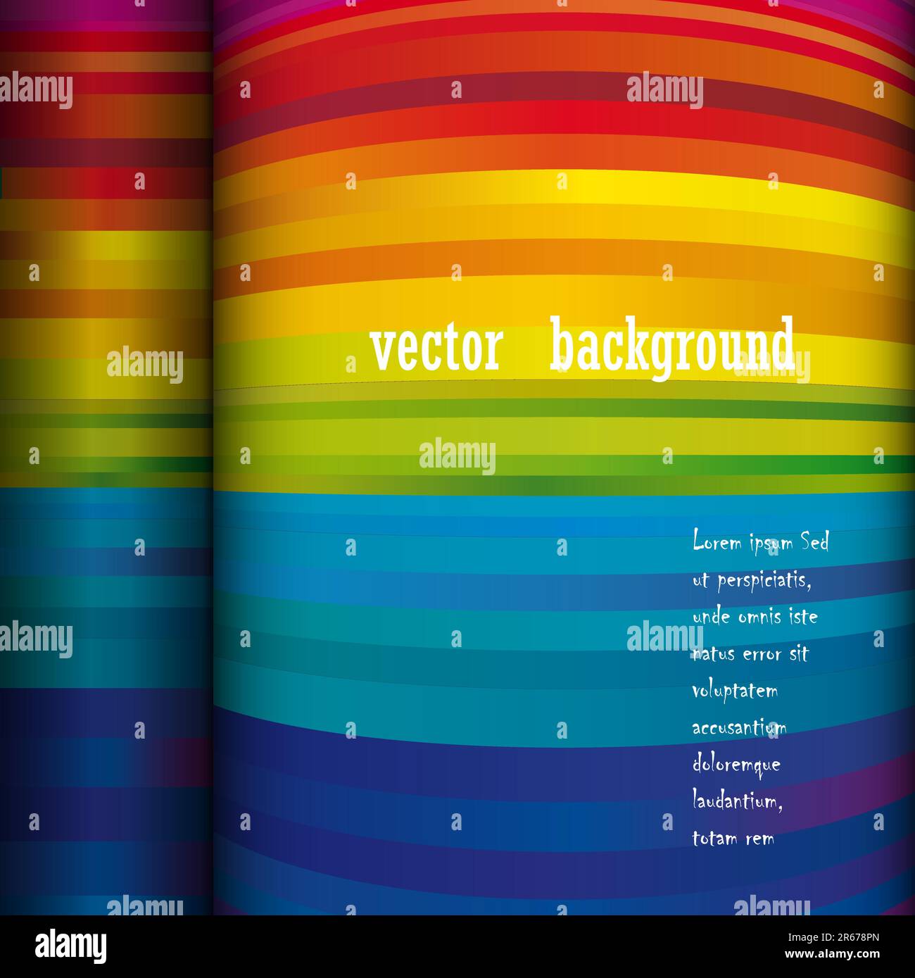 Vector abstract page - Illustration for your design Stock Vector Image ...