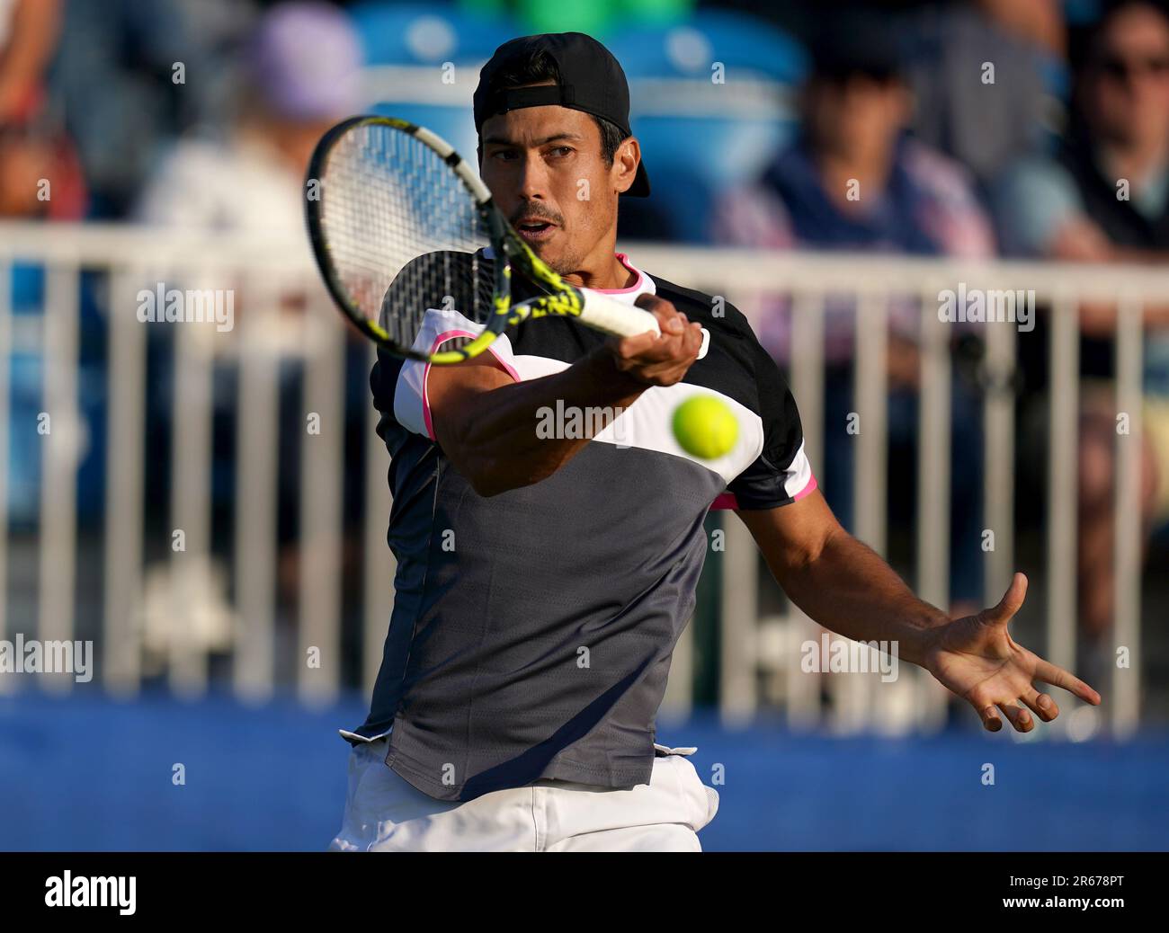Jason Kubler in action during their match against Ryan Peniston (not ...