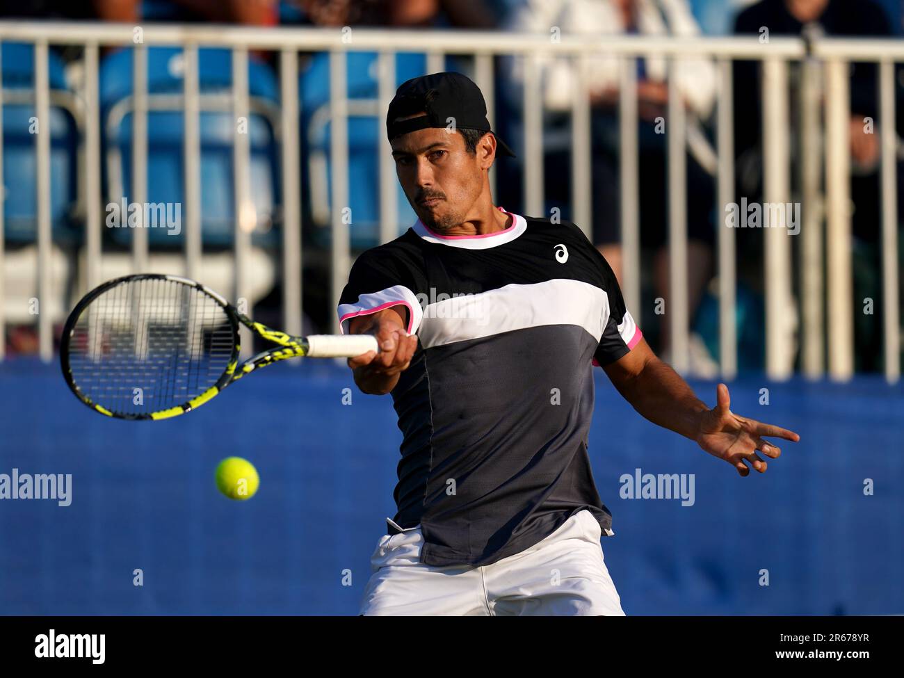 Jason Kubler in action during their match against Ryan Peniston (not ...