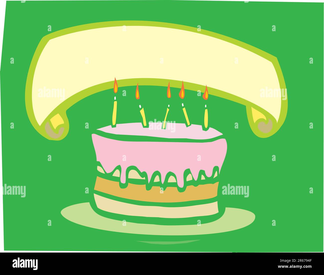 Cake banner hi-res stock photography and images - Alamy