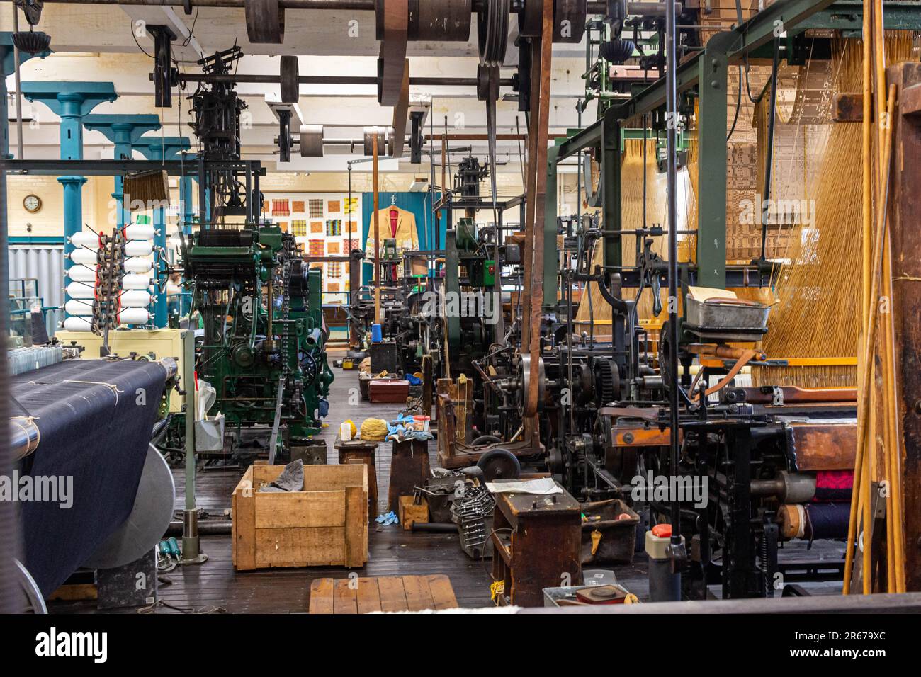 This image depicts a modern industrial machine used to create cone ...