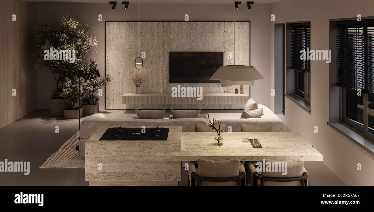 Island Living Room Tv