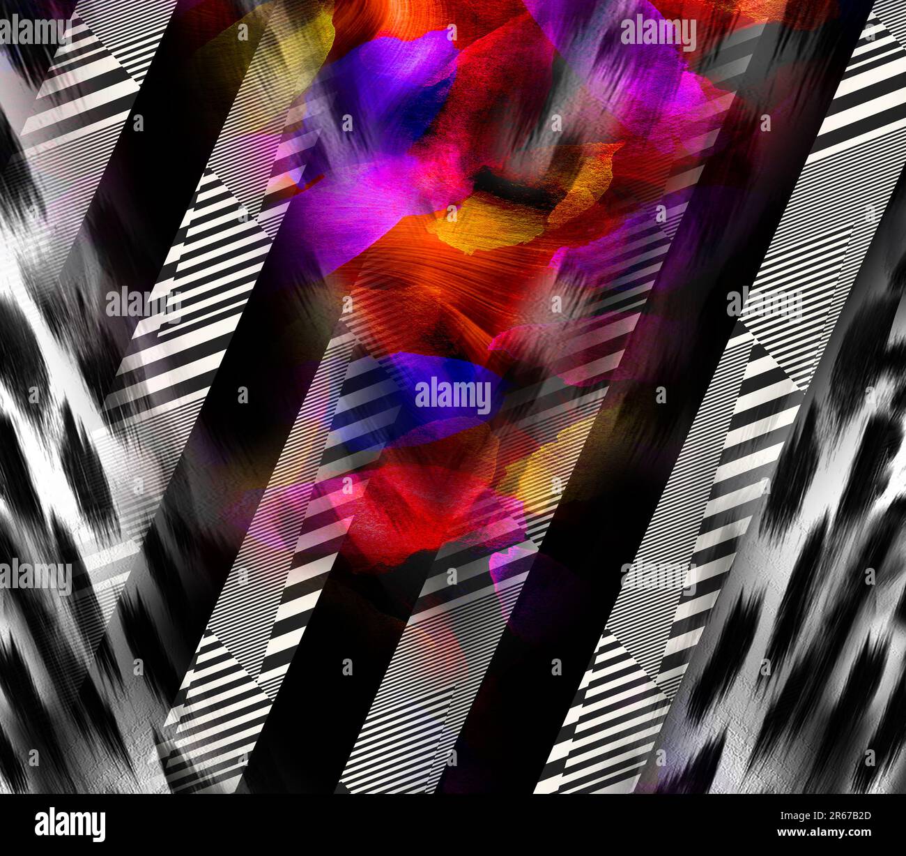 Print pattern,colorful modern patterns.Fashion,textile,fabric design ...