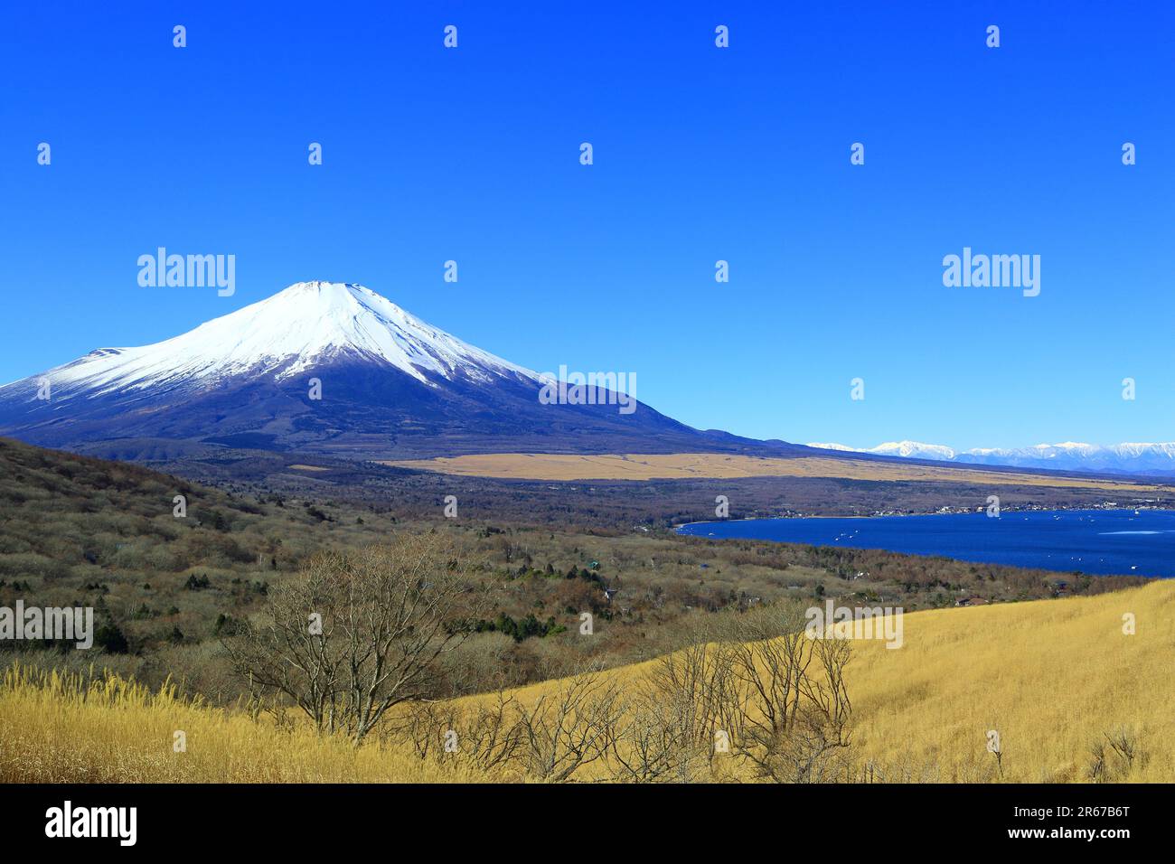Mount Fuji seen from Mikuni pass Stock Photo - Alamy