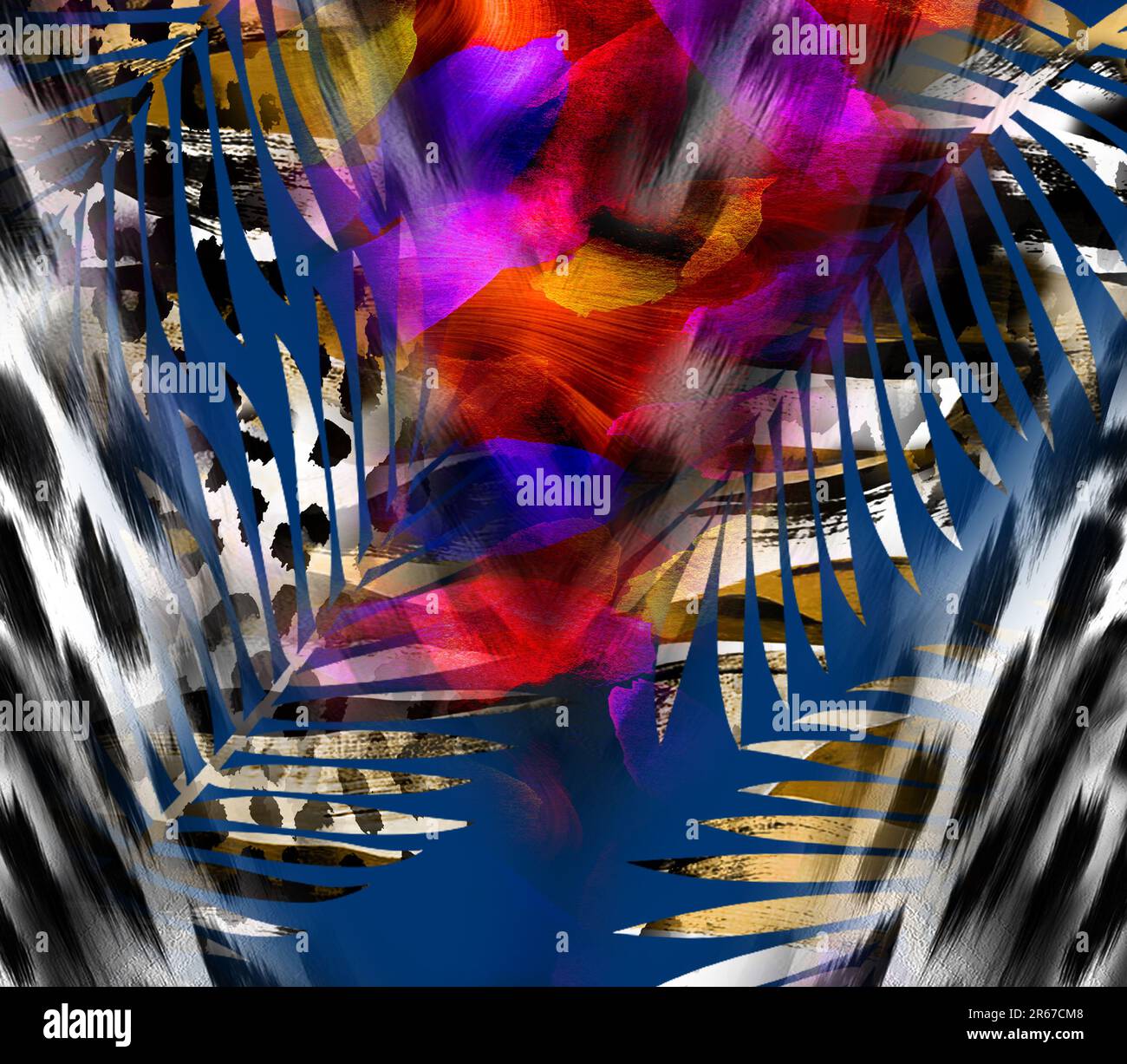 Print pattern,colorful modern patterns.Fashion,textile,fabric design ...