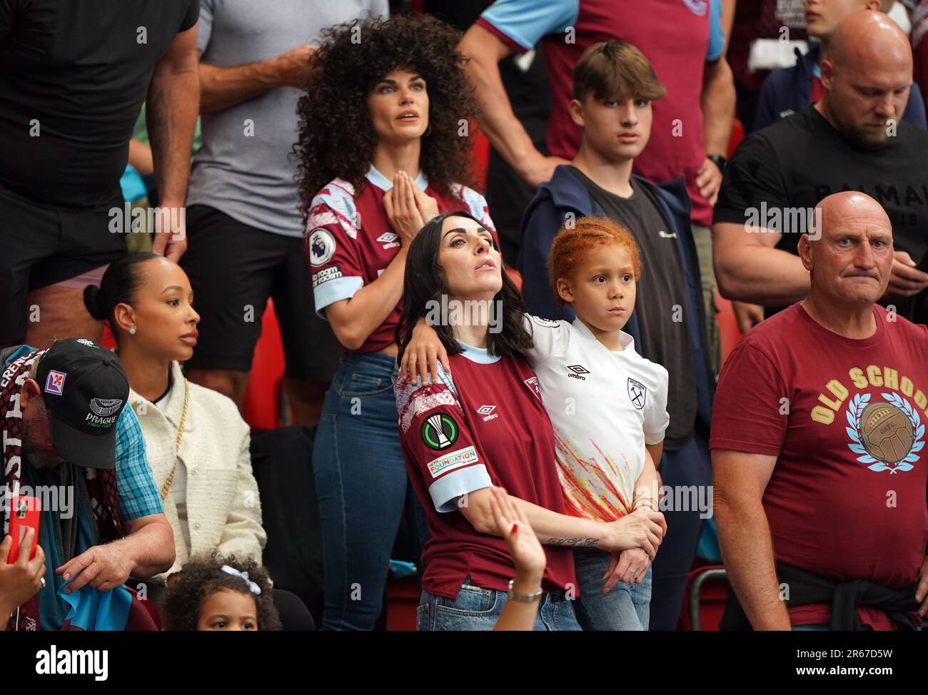 Laura Marchetti, wife of West Ham United's Angelo Ogbonna ahead of the ...