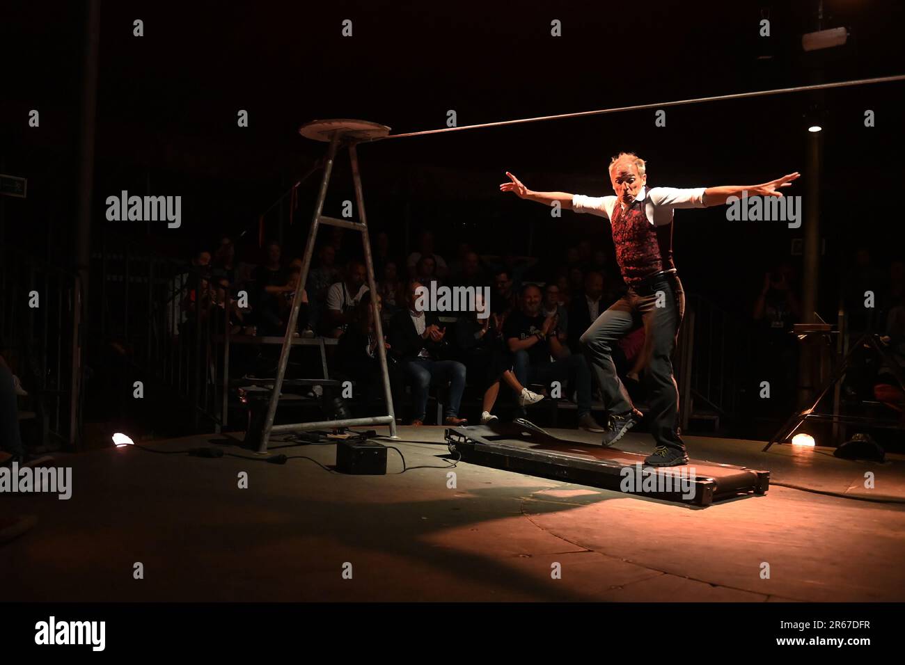 Ostrava, Czech Republic. 07th June, 2023. The world-awarded tightrope ...