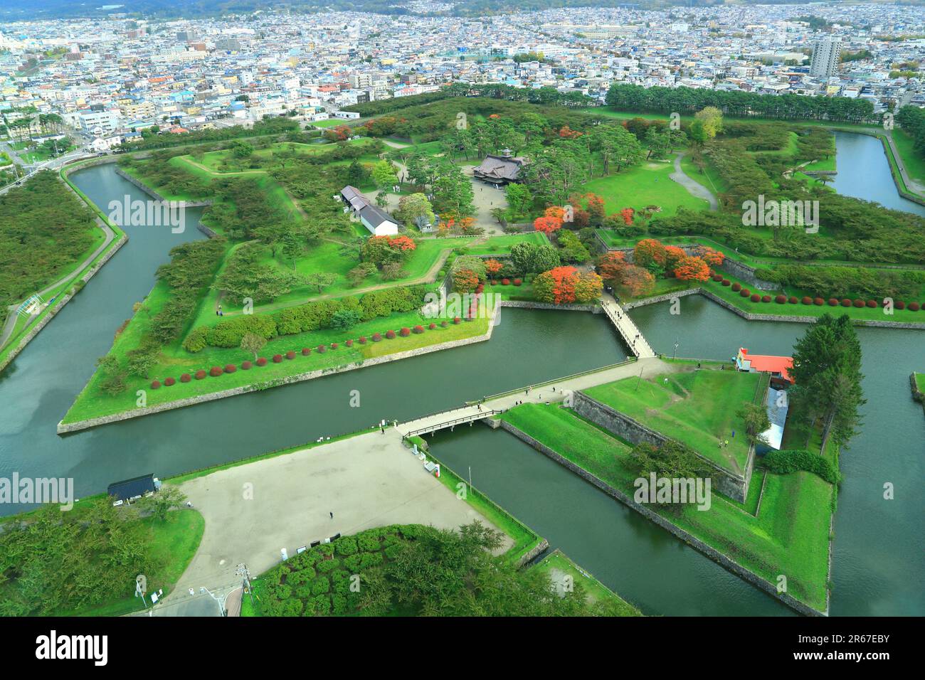 Goryokaku fortress hi-res stock photography and images - Alamy