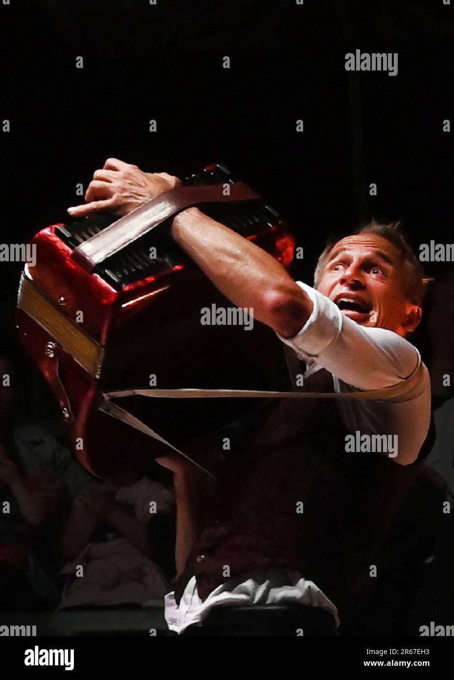 Ostrava, Czech Republic. 07th June, 2023. The world-awarded tightrope ...