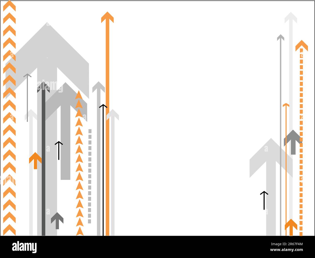 background with lots of arrows ? vector illustration Stock Vector Image ...
