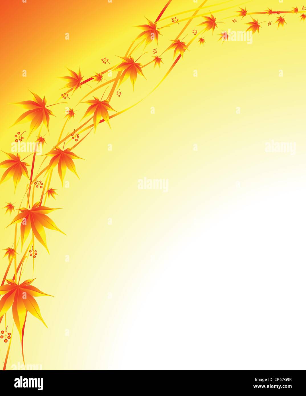 Brown leaf from autumn Stock Vector Images - Alamy