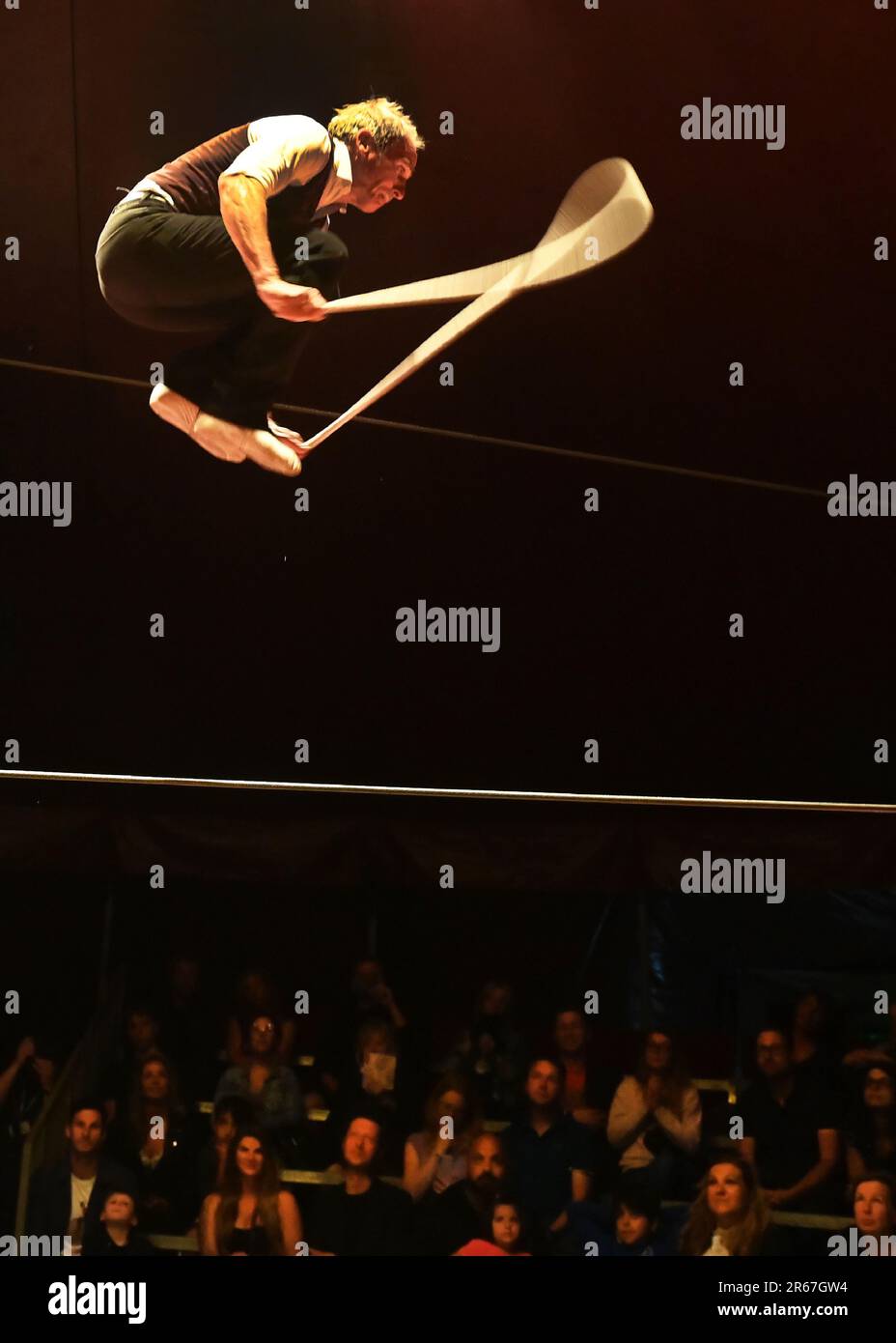 Ostrava, Czech Republic. 07th June, 2023. The world-awarded tightrope ...