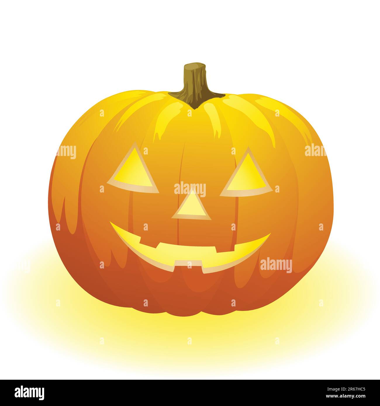 vector halloween pumpkin vegetable fruit isolated on white background ...
