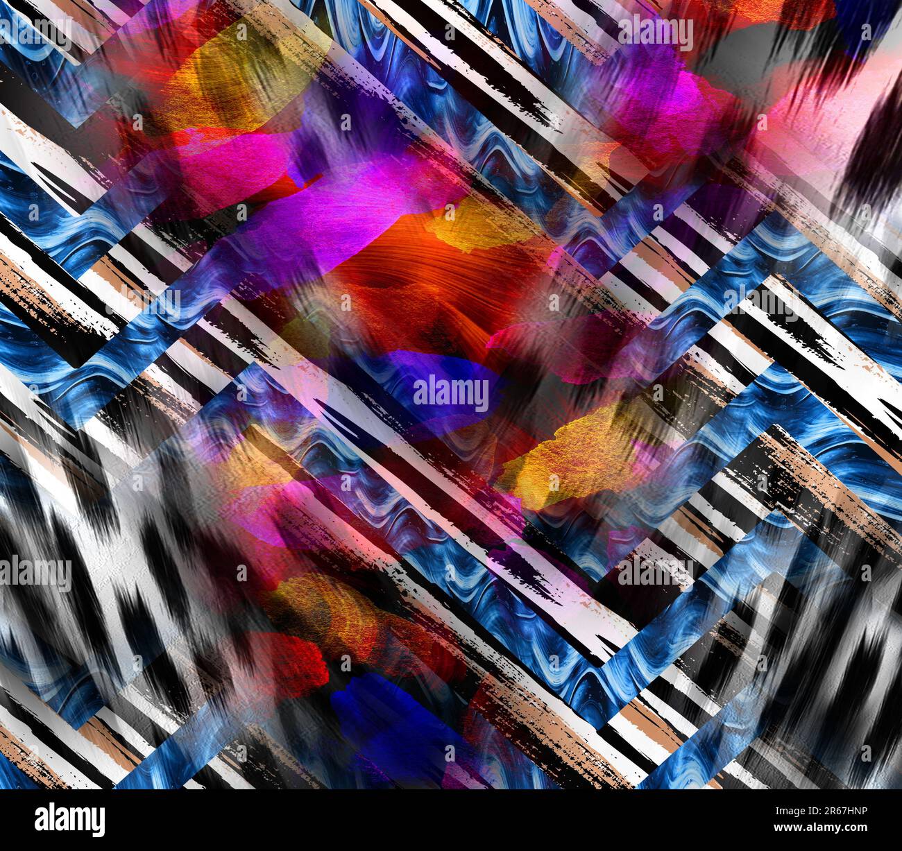 Print pattern,colorful modern patterns.Fashion,textile,fabric design ...