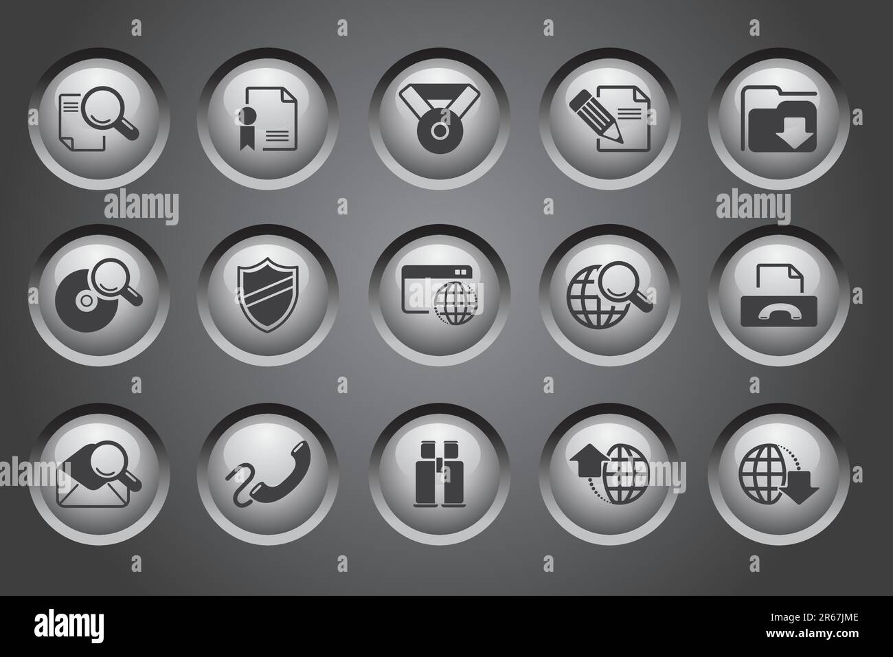 Internet icons hi-res stock photography and images - Alamy