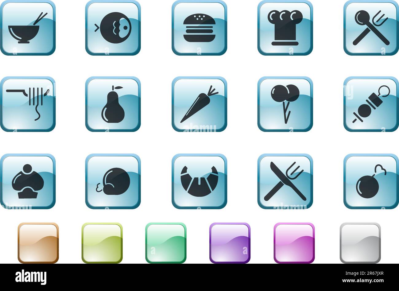 Food & Restaurant icons Stock Vector Image & Art - Alamy