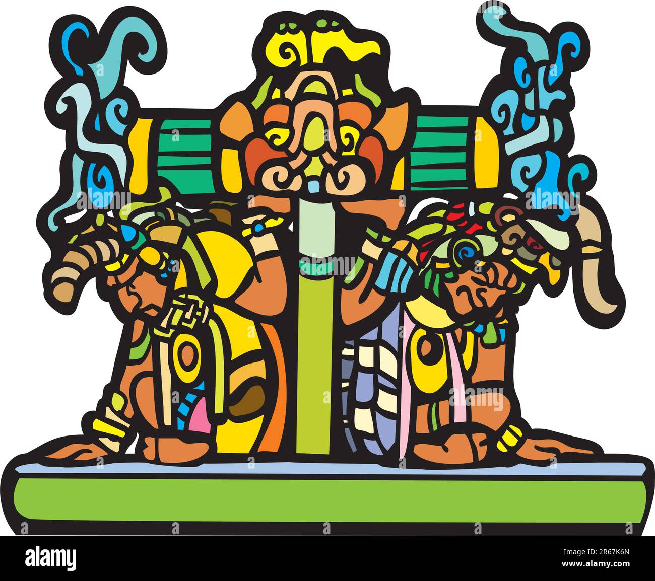 Rainforest base Stock Vector Images - Alamy