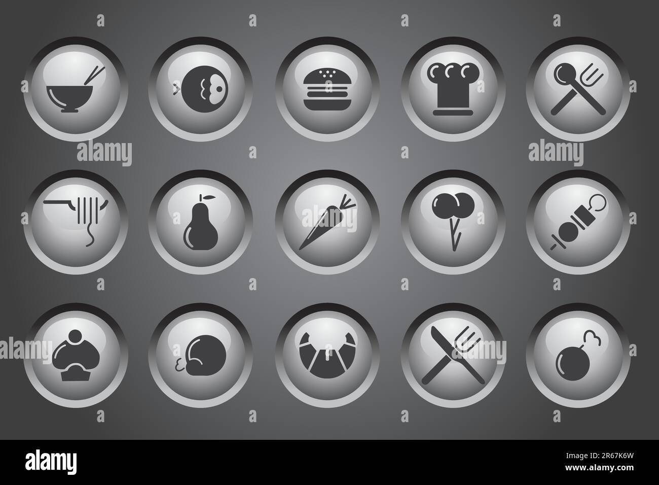 Food & Restaurant icons Stock Vector Image & Art - Alamy
