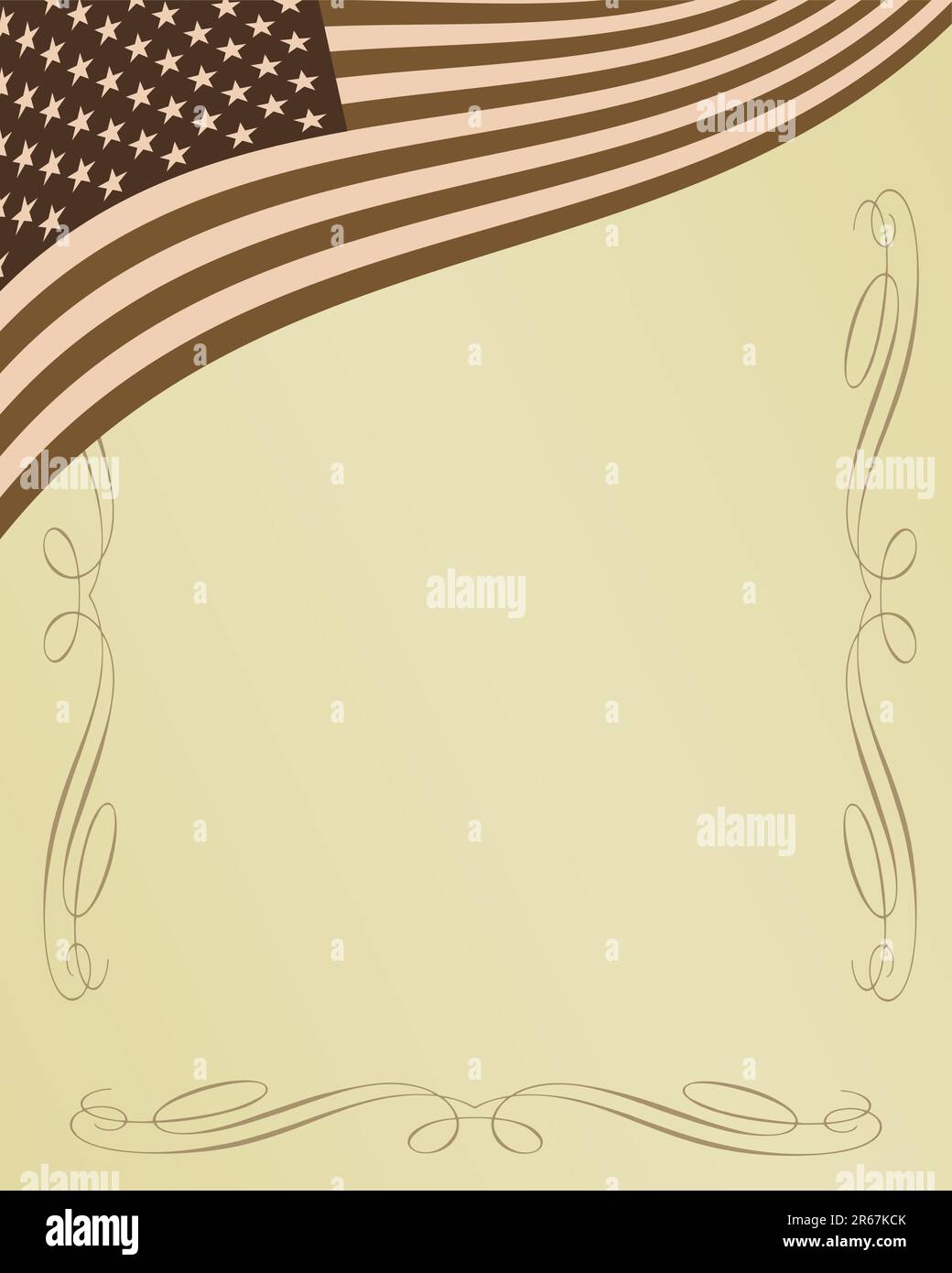 American patriotic background fully editable vector illustration Stock ... American patriotic background fully editable vector illustration Stock ...