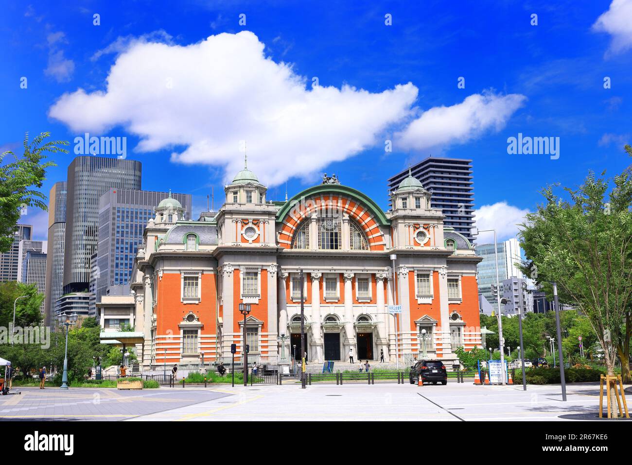 Osaka Central Public Hall Stock Photo - Alamy