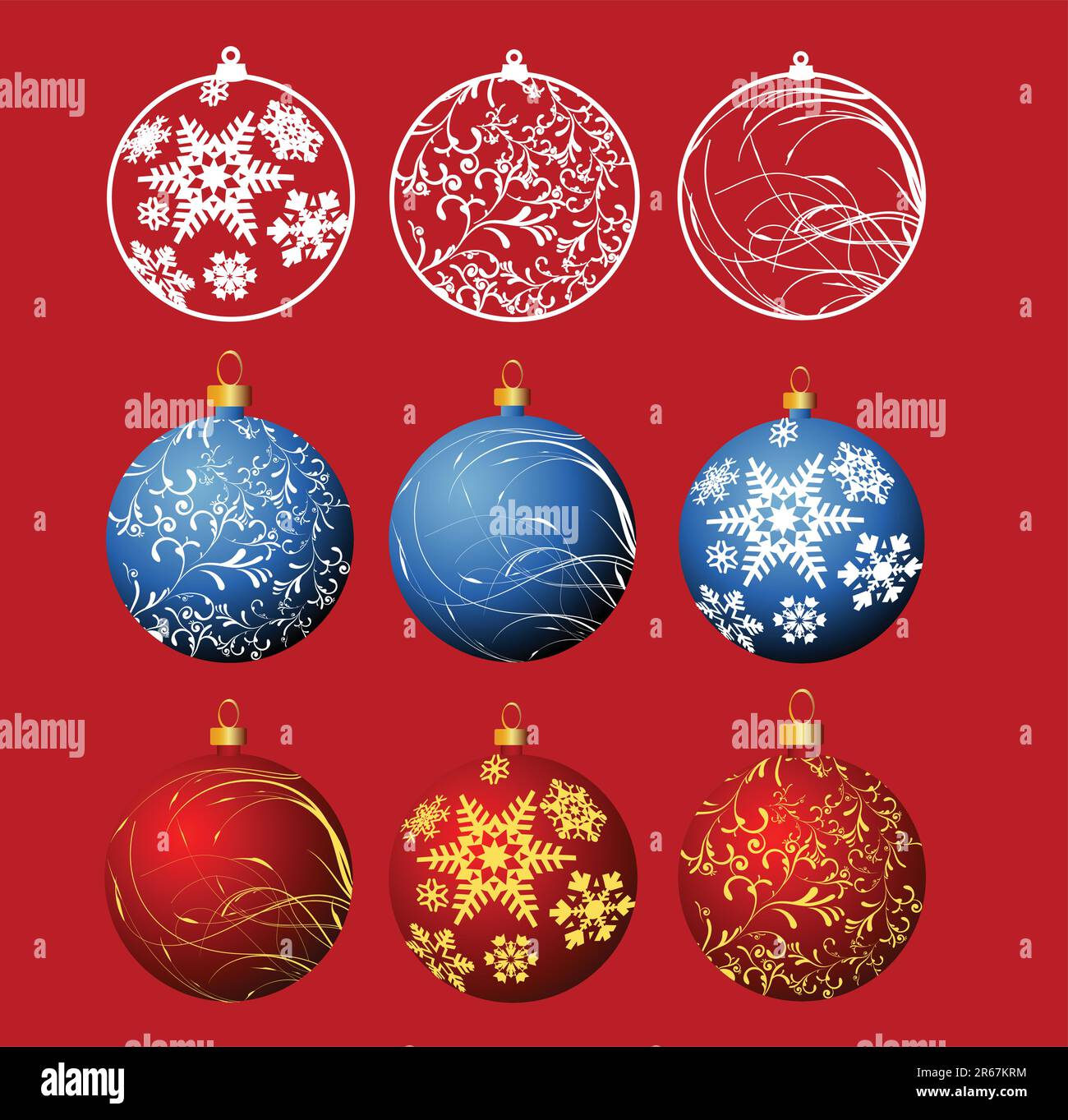 Christmas Background fully editable vector illustration Stock Vector ...