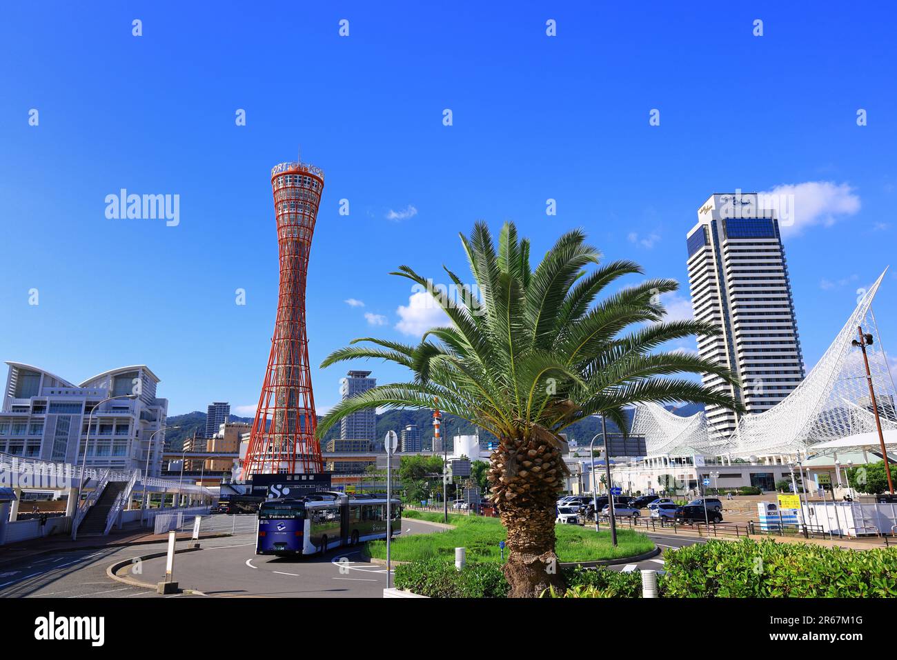 Kobe port tower Stock Photo - Alamy