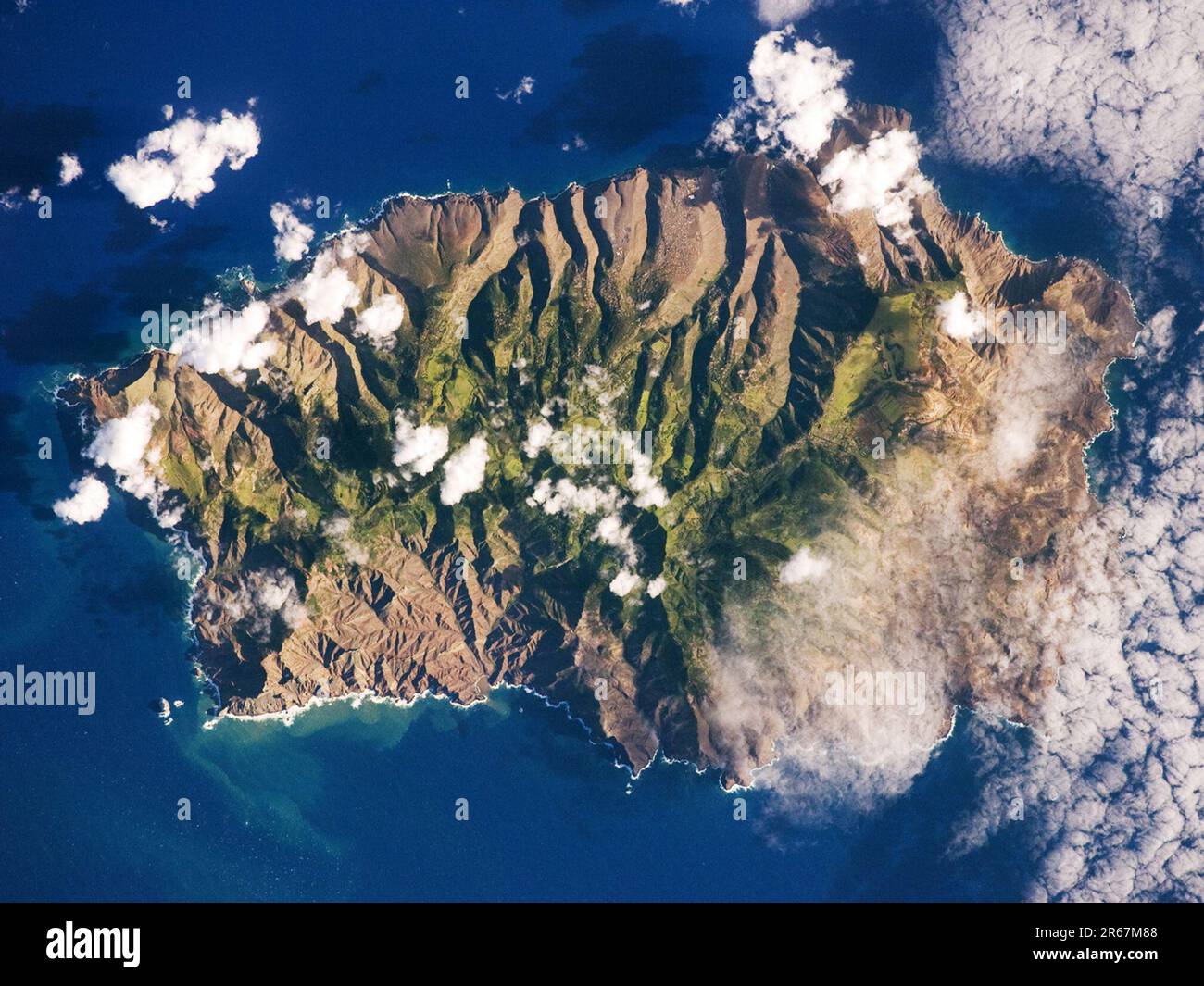 St helena island aerial view hi-res stock photography and images - Alamy