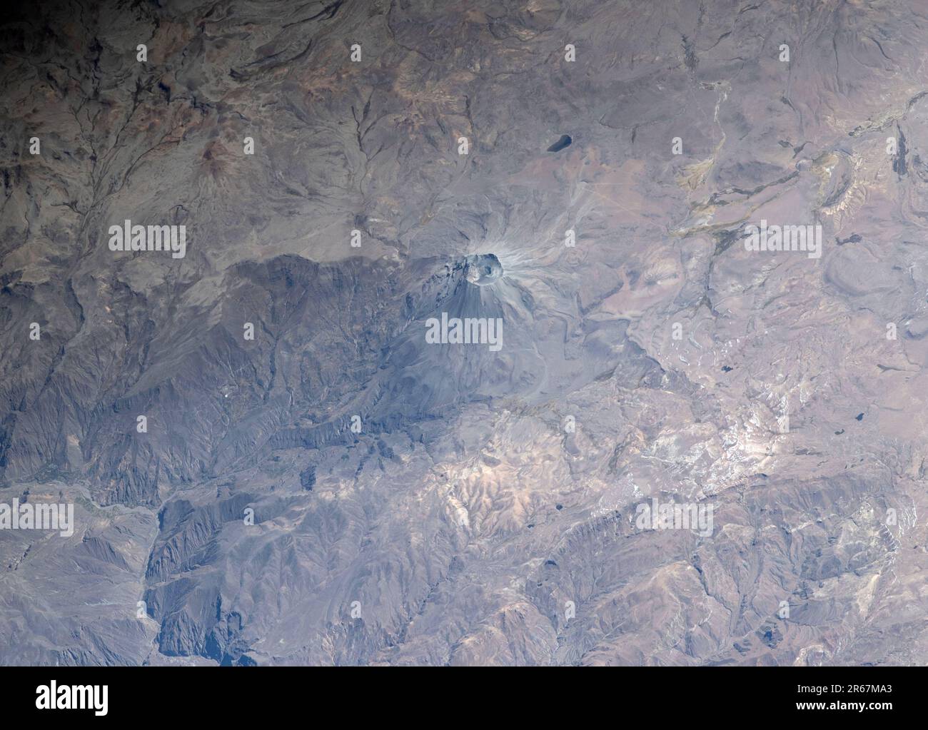 Ubinas Volcano, Peru Stock Photo - Alamy