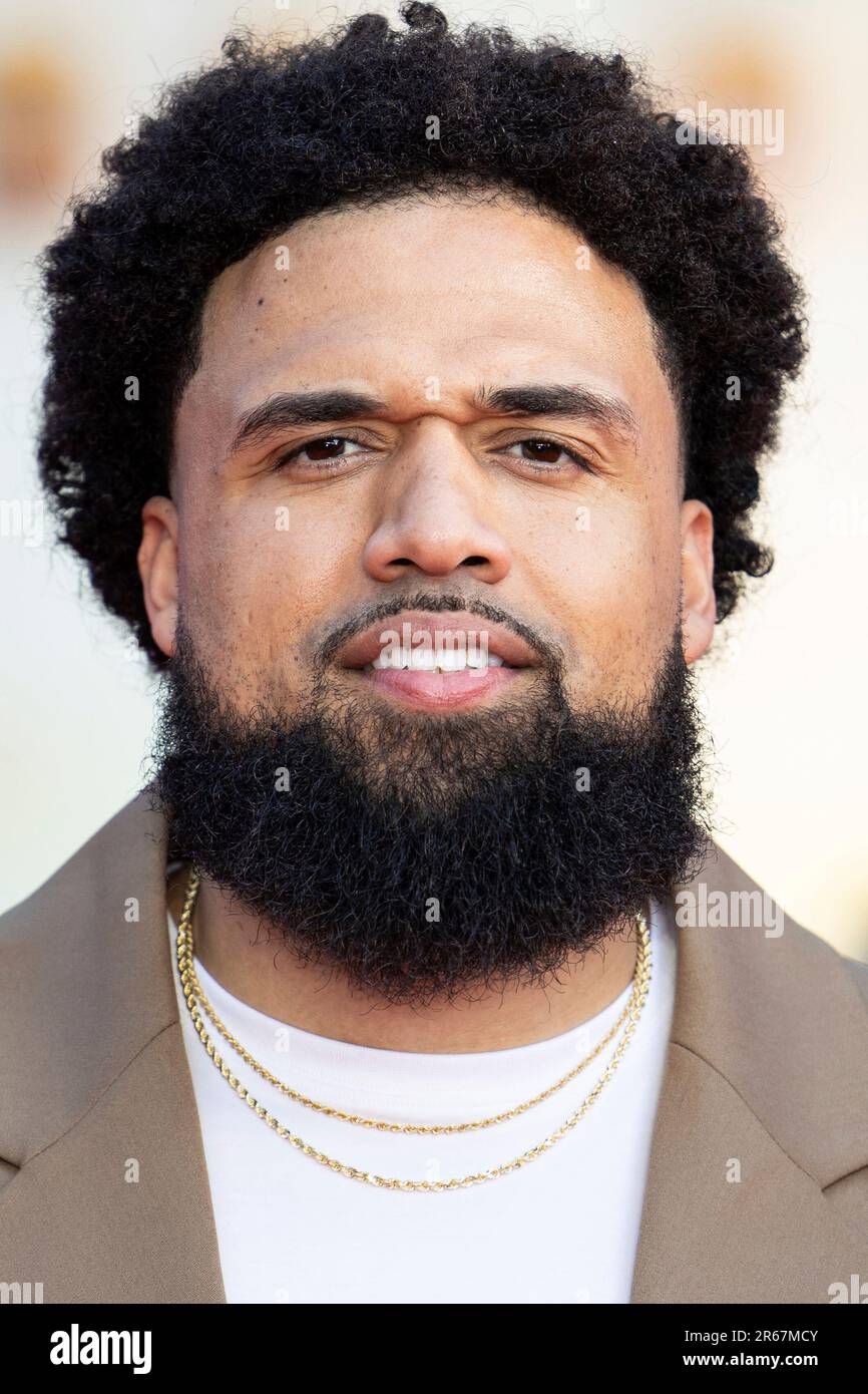 Steven Caple Jr. poses for photographers upon arrival at the premiere ...