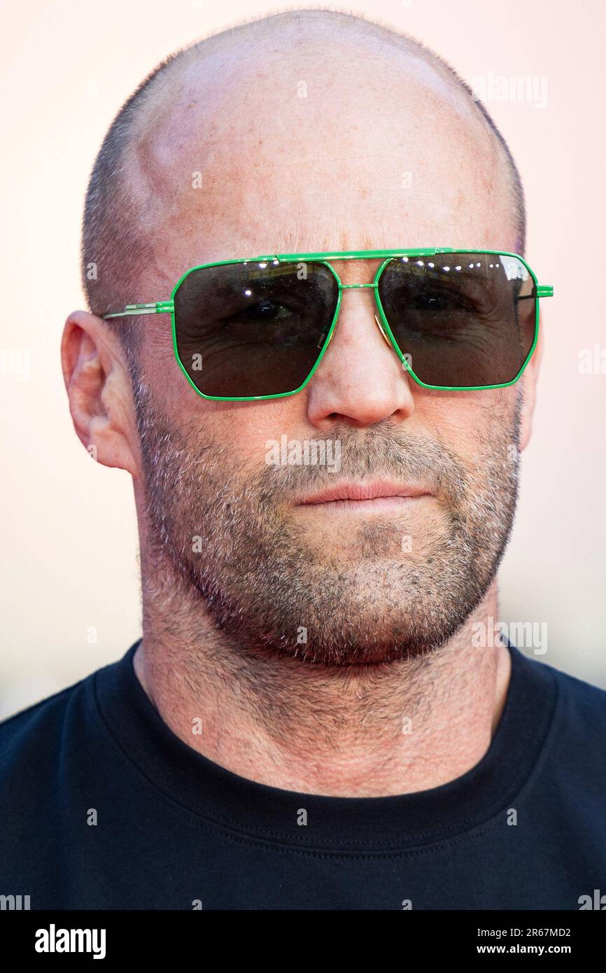 Jason Statham poses for photographers upon arrival at the premiere of ...