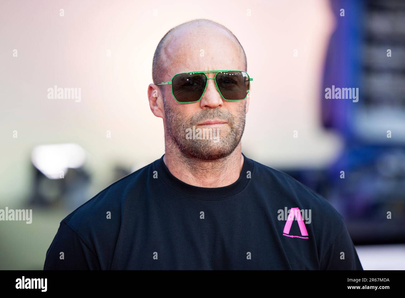 Jason Statham poses for photographers upon arrival at the premiere of ...