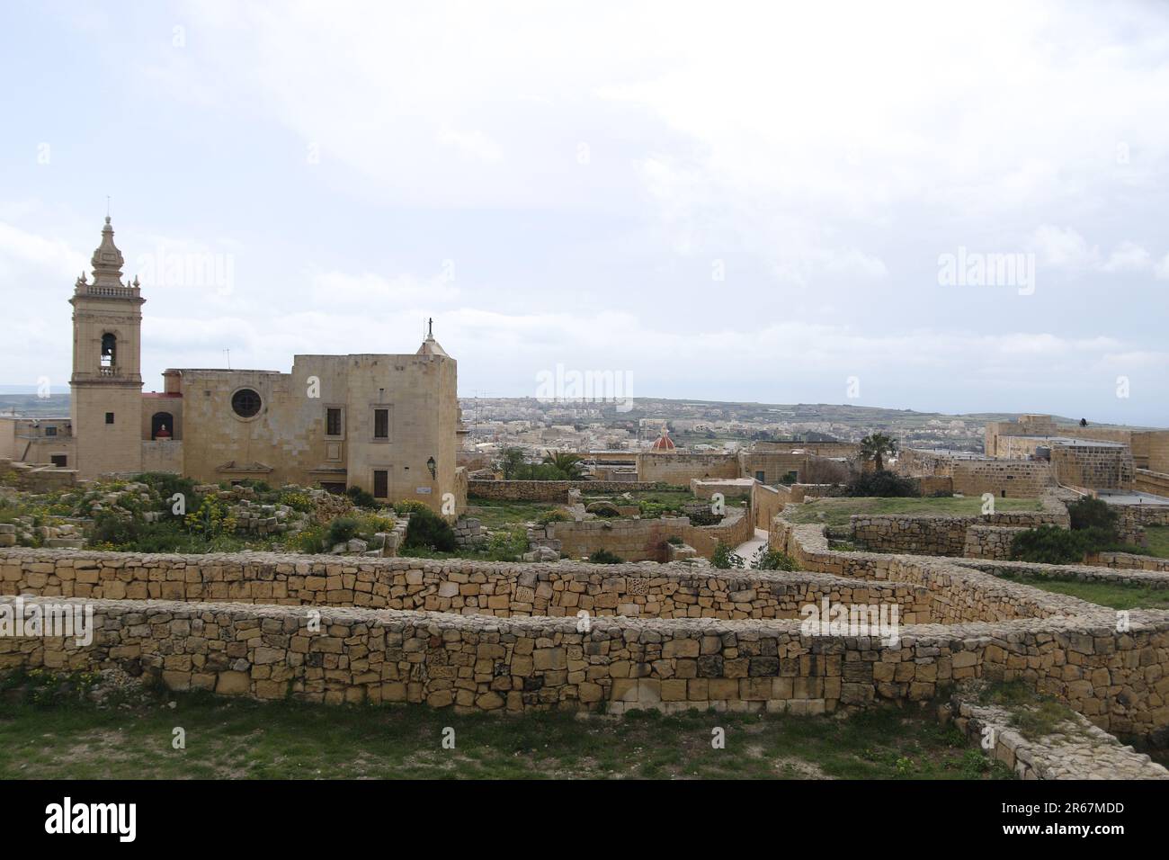 The Chapel of St. Joseph and the Cagliares Palace, as seen from the ...