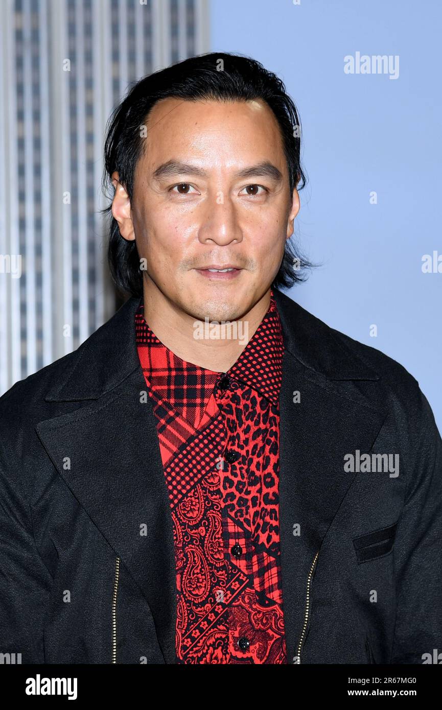 New York, USA. 07th June, 2023. Actor Daniel Wu visits the Empire State ...