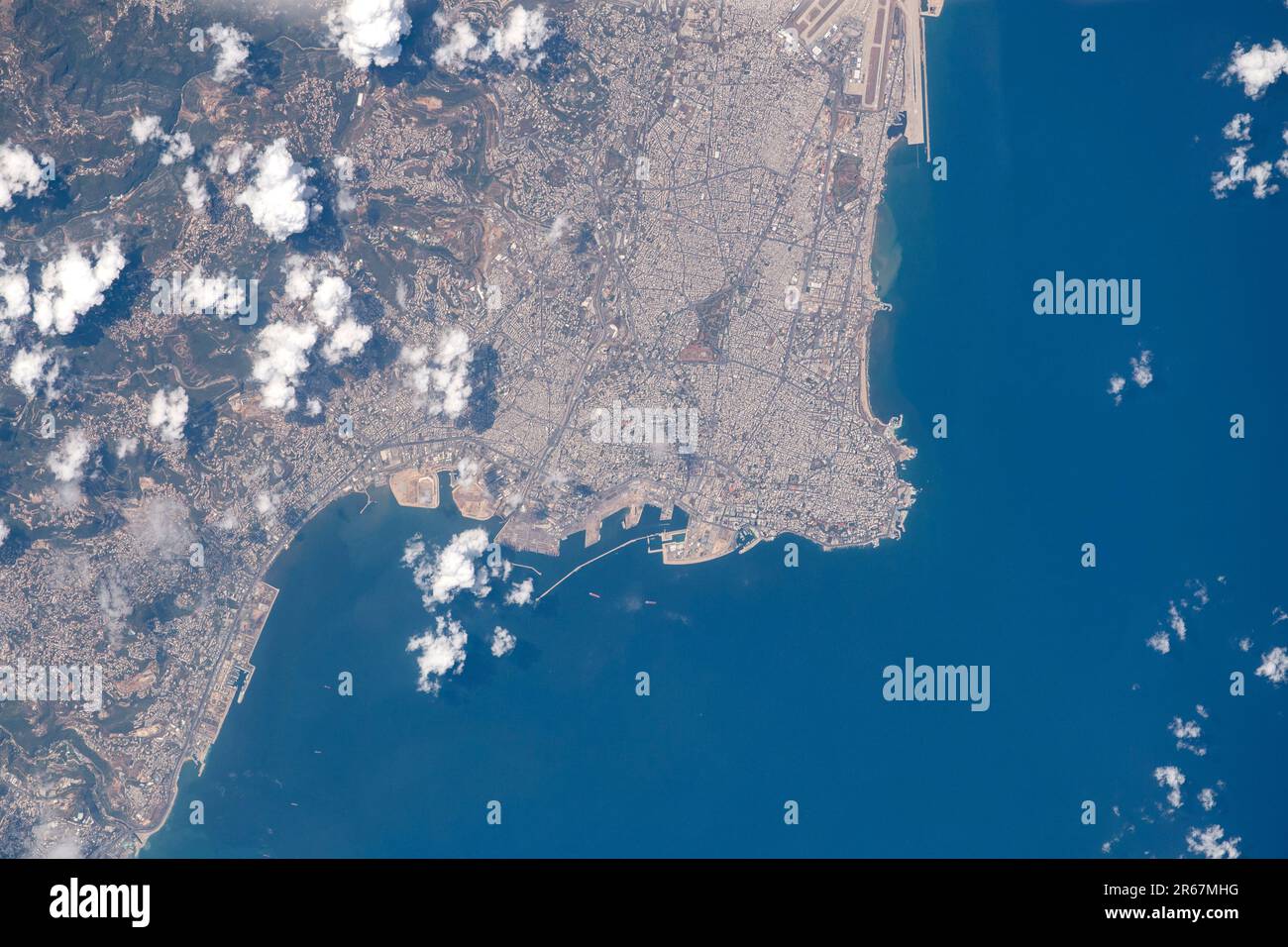 Satellite view lebanon hi-res stock photography and images - Alamy