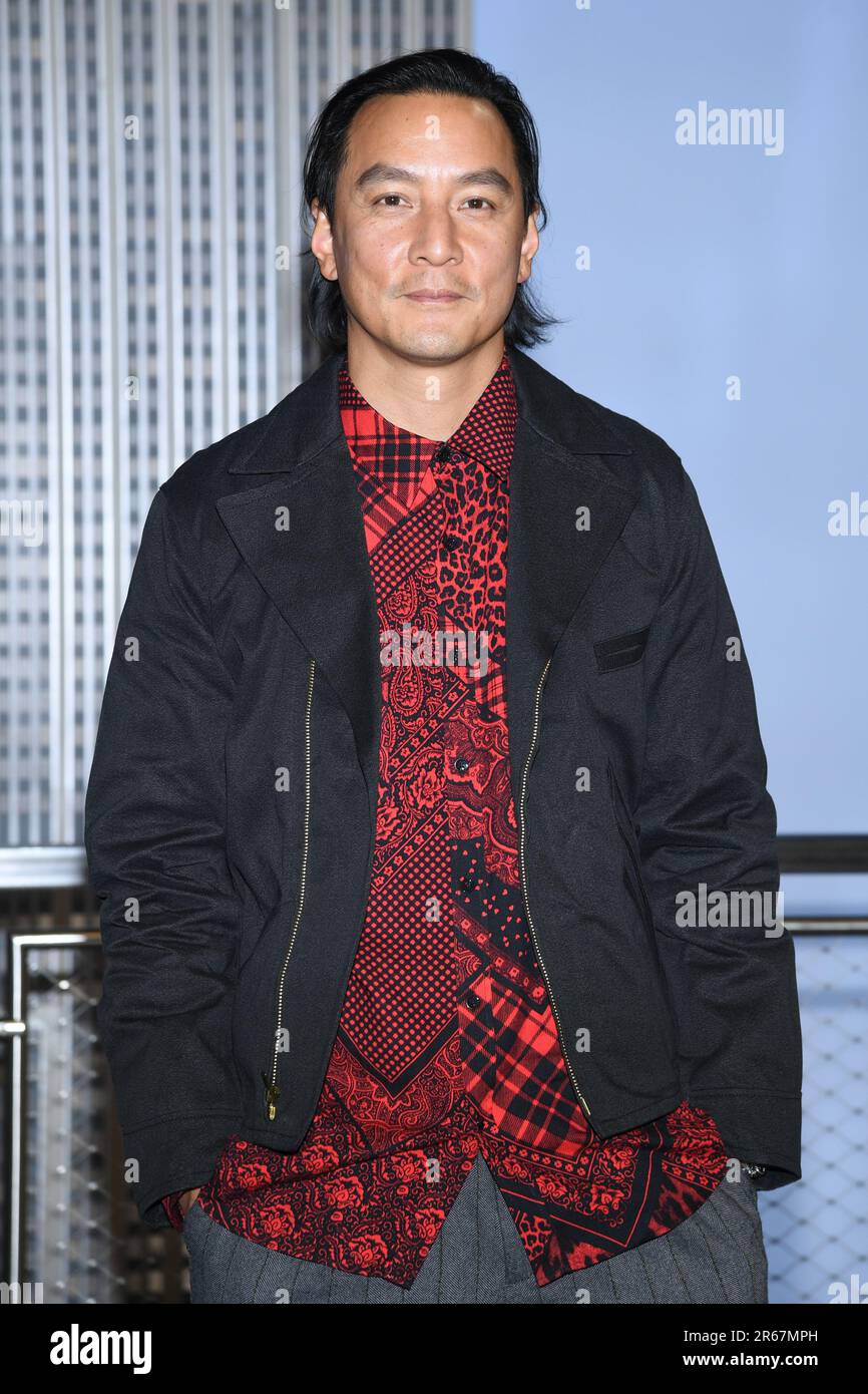 New York, USA. 07th June, 2023. Actor Daniel Wu visits the Empire State ...