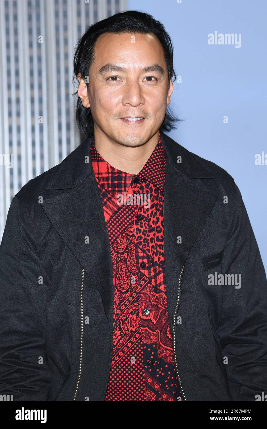 New York, USA. 07th June, 2023. Actor Daniel Wu visits the Empire State ...