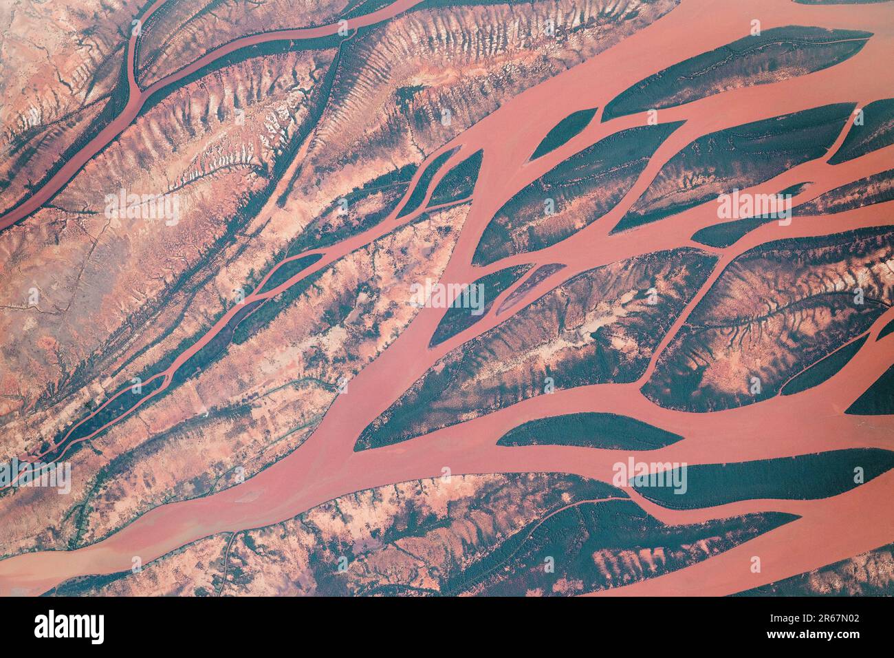 River delta satellite hi-res stock photography and images - Alamy