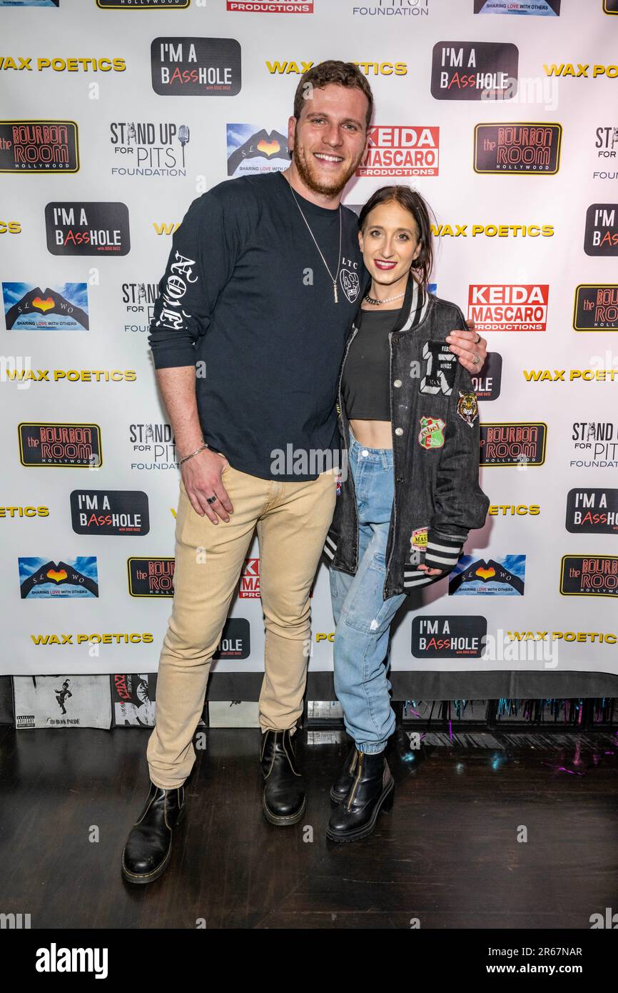 Los Angeles, USA. 06th June, 2023. Comedian Greg Berman, Artist Rachel ...