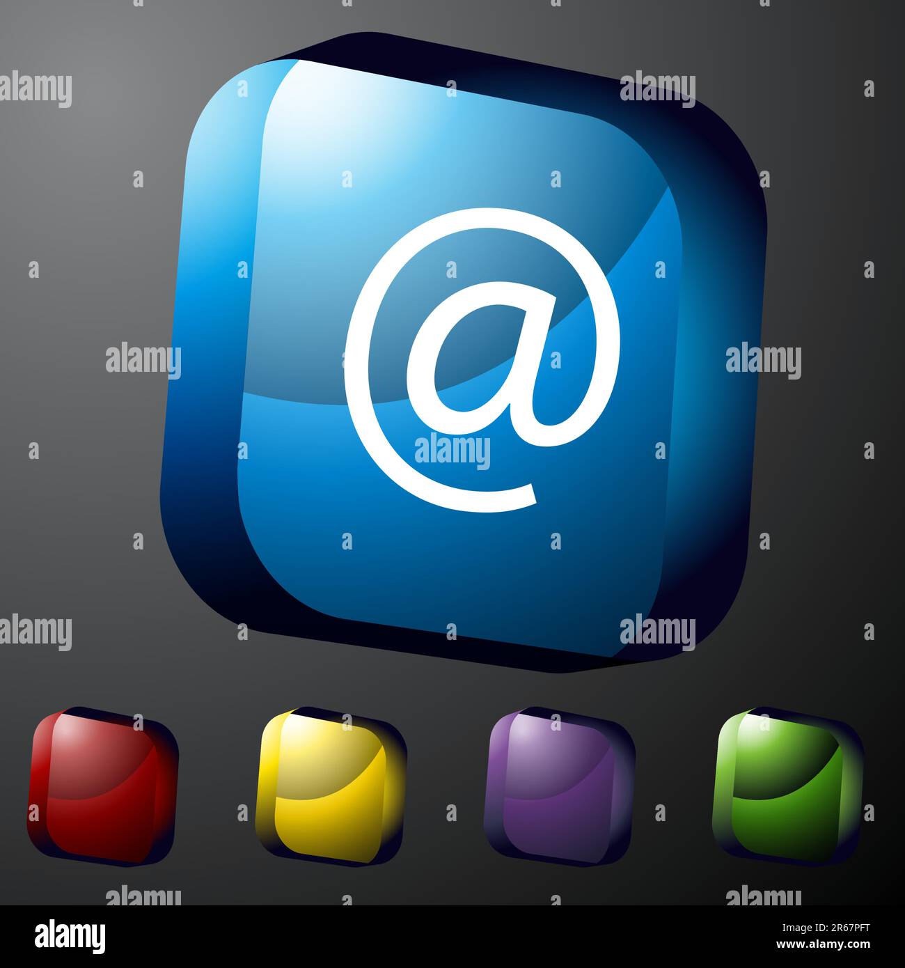 Crystal square Stock Vector Images - Alamy