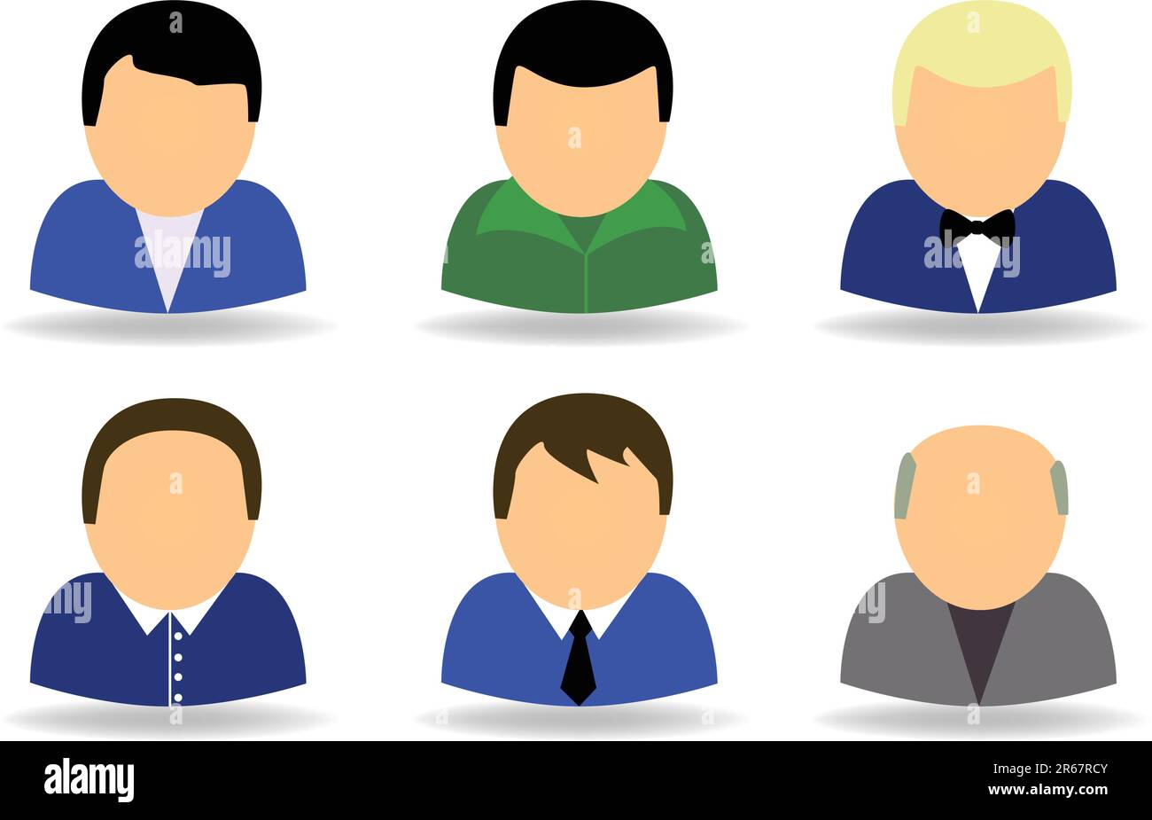 people icon set Stock Vector Image & Art - Alamy