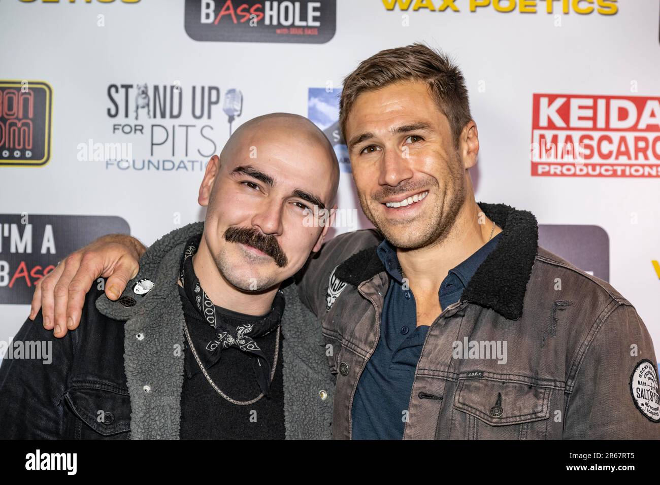 Los Angeles, USA. 06th June, 2023. Comedian Dan Paustian (R) with a ...