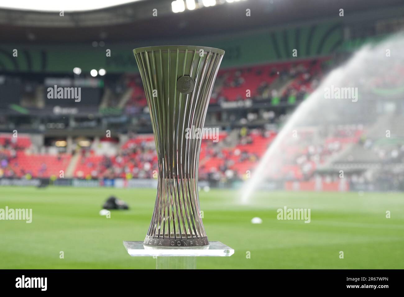 Europa conference league trophy hi-res stock photography and images - Alamy