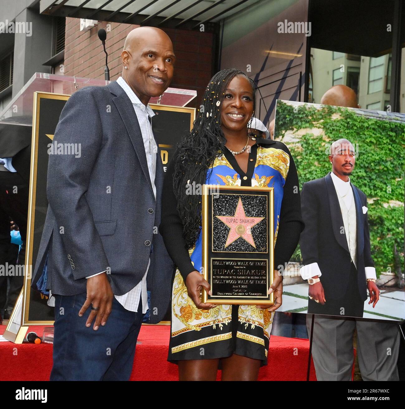 Los Angeles, United States. 07th June, 2023. Sekyiwa 'Set' Shakur (R ...