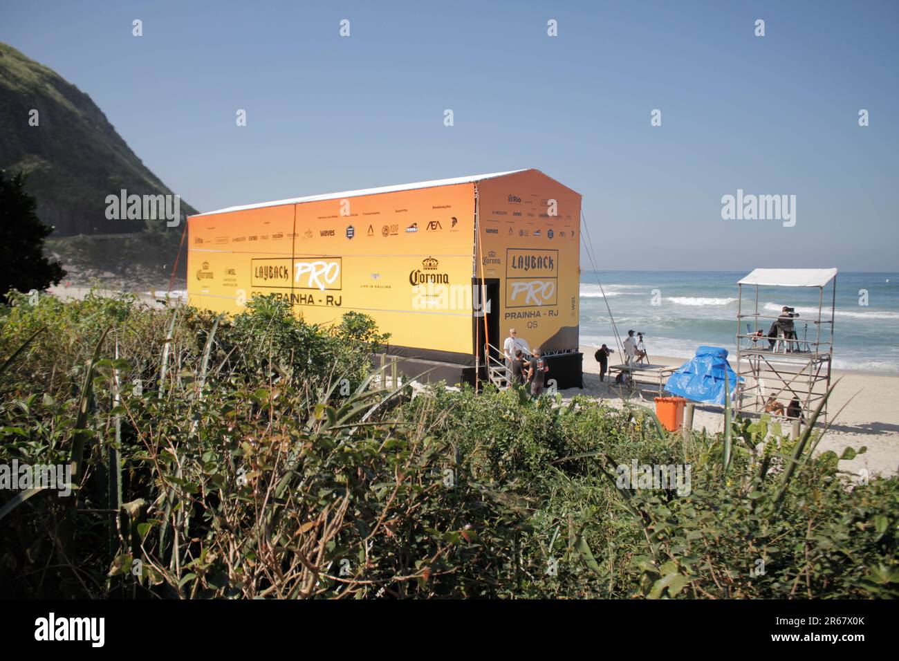 Rio De Janeiro, Brazil. 07th June, 2023. Layback for the wsl QS stage ...