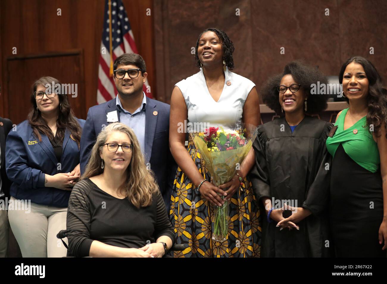 Reps sworn in hi-res stock photography and images - Alamy