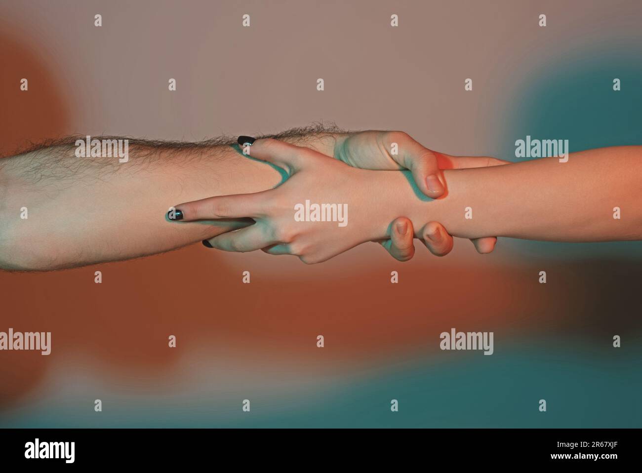 Helping hand. Holding hand, close up. Giving a helping hand. Rescue ...