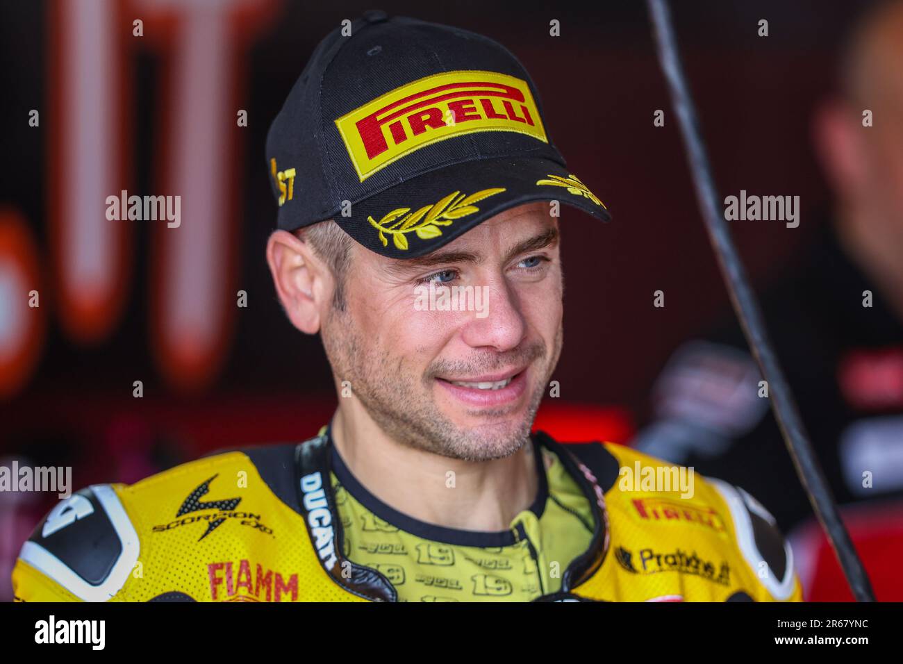 Alvaro Bautista of Aruba.it Racing - Ducati with Ducati Panigale V4R ...